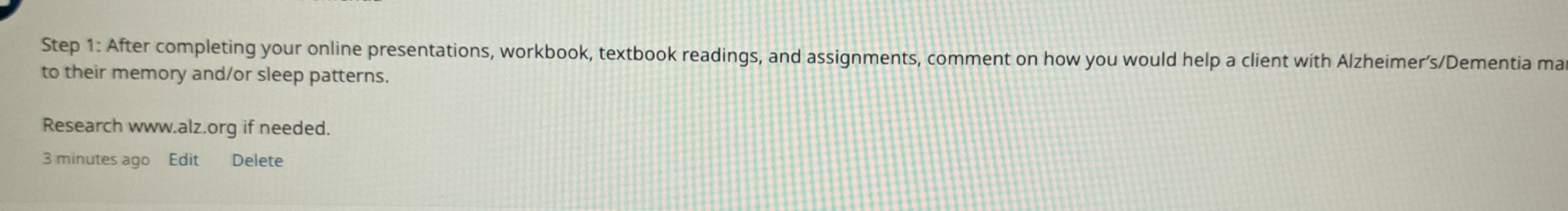 Solved Step 1: After completing your online presentations, | Chegg.com
