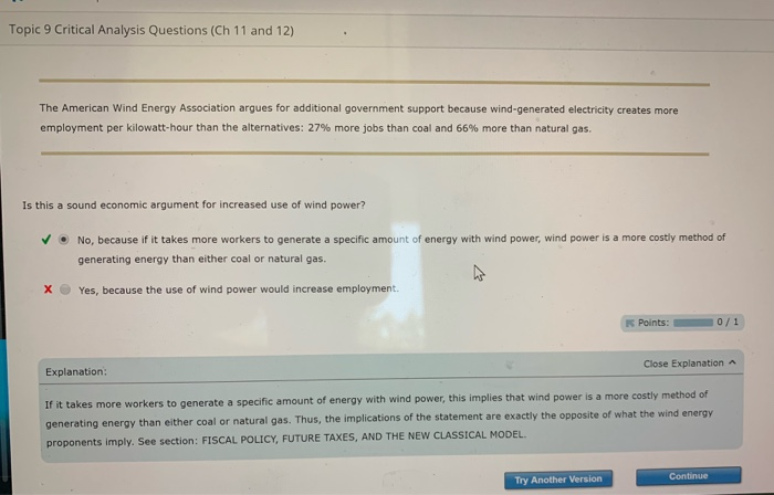 Topic 9 Critical Analysis Questions (Ch 11 and 12) | Chegg.com