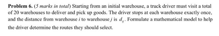 Solved Problem 6. (5 marks in total) Starting from an | Chegg.com