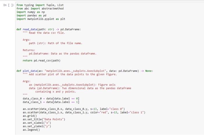 a learning from data question:design a classifier | Chegg.com