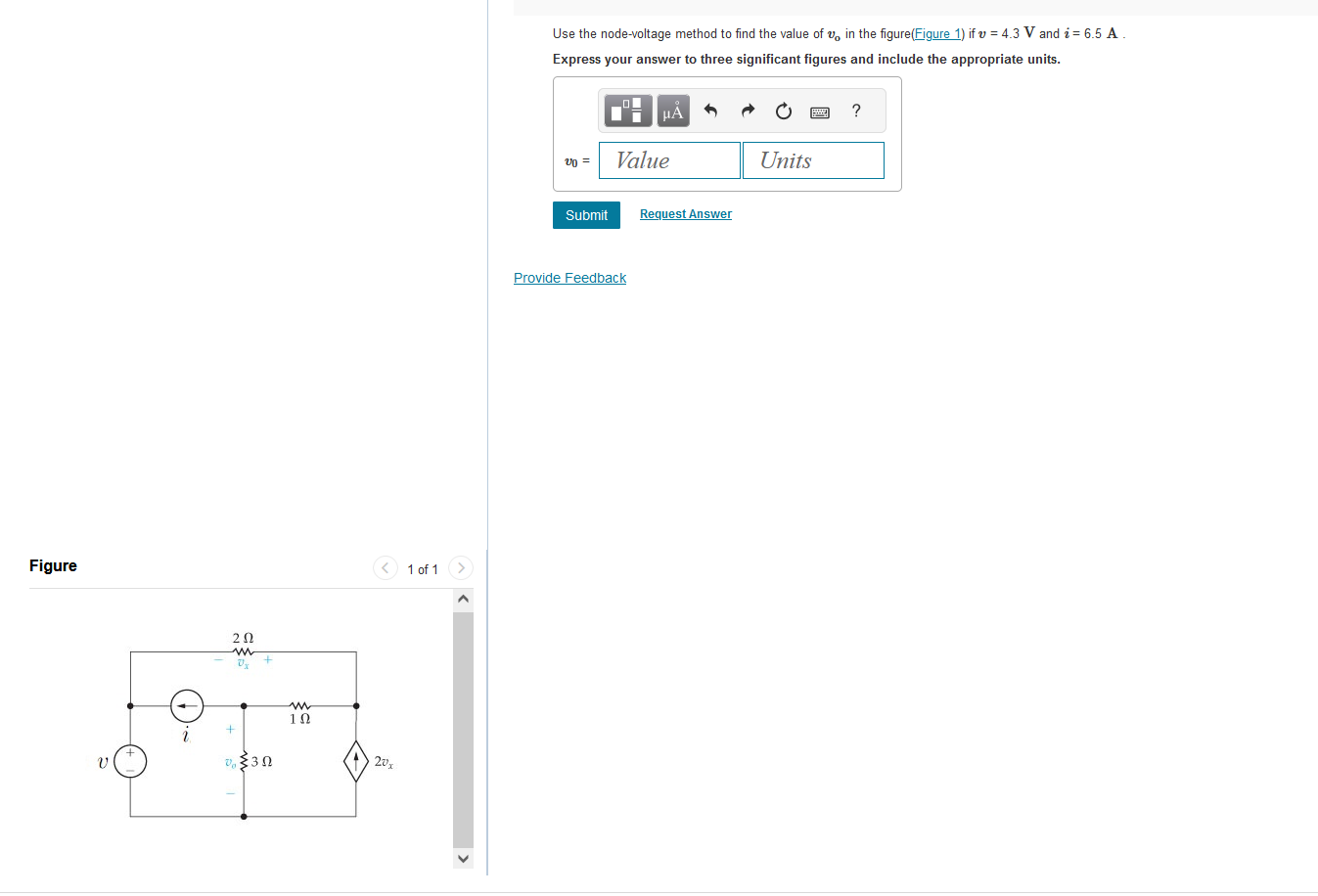 Solved Use the node-voltage method to find the value of vo | Chegg.com
