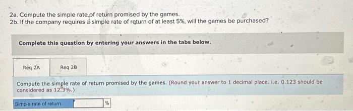 Solved Required information Exercise 12-8 (Algo) Payback | Chegg.com