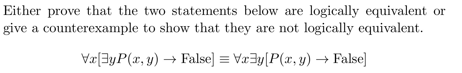Solved Either prove that the two statements below are | Chegg.com