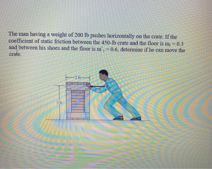 Solved Determine the force P needed to cause impend motion | Chegg.com