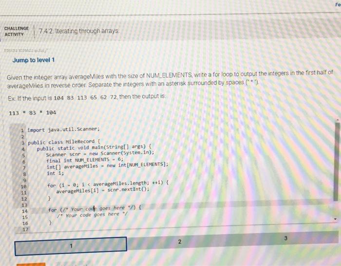 Solved CHALLENGE ACTIVITY 508434 3226822 qx3zqy Jump to | Chegg.com