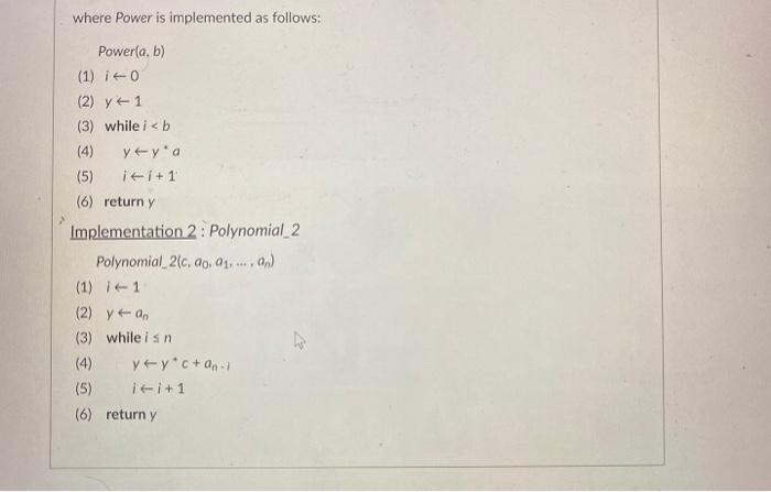 Solved Consider the following program specification for | Chegg.com