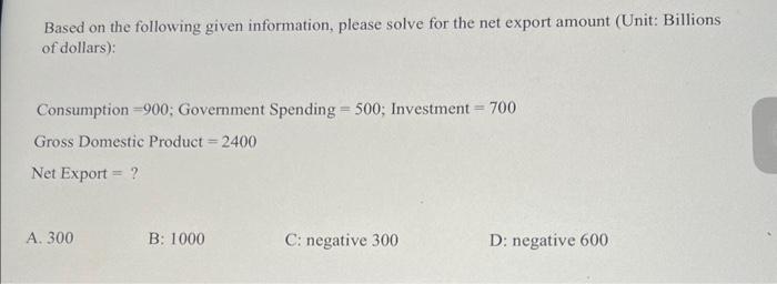 Solved Based on the following given information, please | Chegg.com
