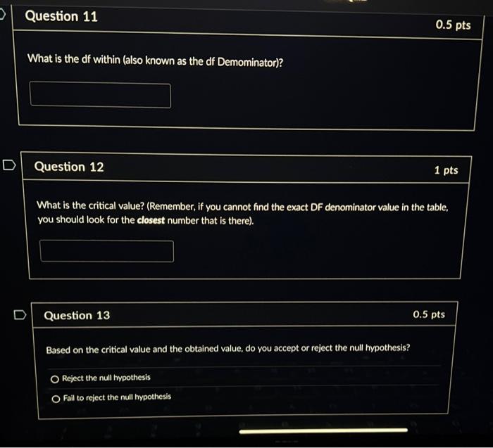 Solved What is the df within (also known as the df | Chegg.com