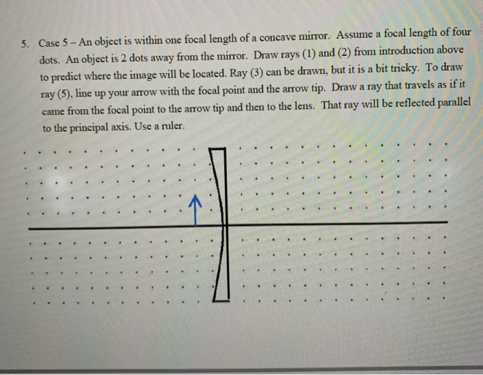 Solved Part I-Convex Mirror 1. Case 1 - An object very far | Chegg.com