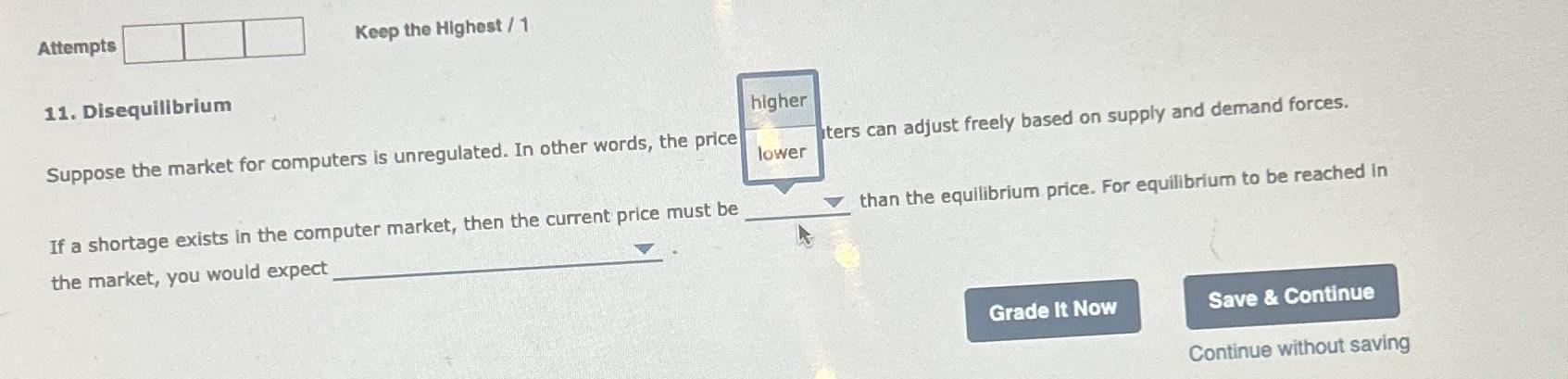 Solved AttemptsKeep the Highest / 111. | Chegg.com