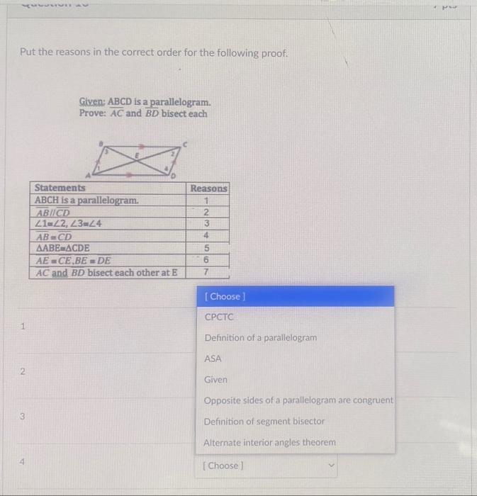 [Solved]: put the options from the drop box in the blanks. P