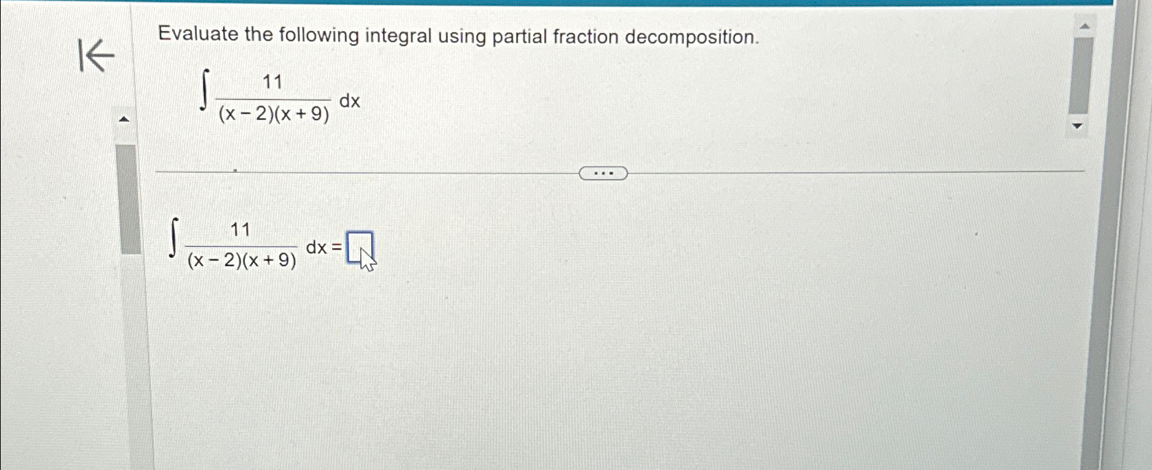 Solved Evaluate the following integral using partial | Chegg.com