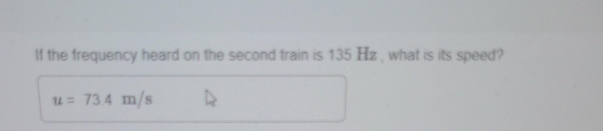Solved A train on one track moves in the same direction as a | Chegg.com