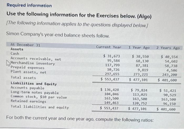 Solved Exercise 13-11 (Algo) Analyzing profitability LO P3 | Chegg.com Solved Exercise 13-11 (Algo) Analyzing profitability LO P3 | Chegg.com