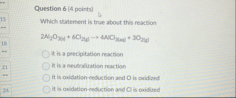 Solved Question 6 (4 ﻿points)Which statement is true about | Chegg.com