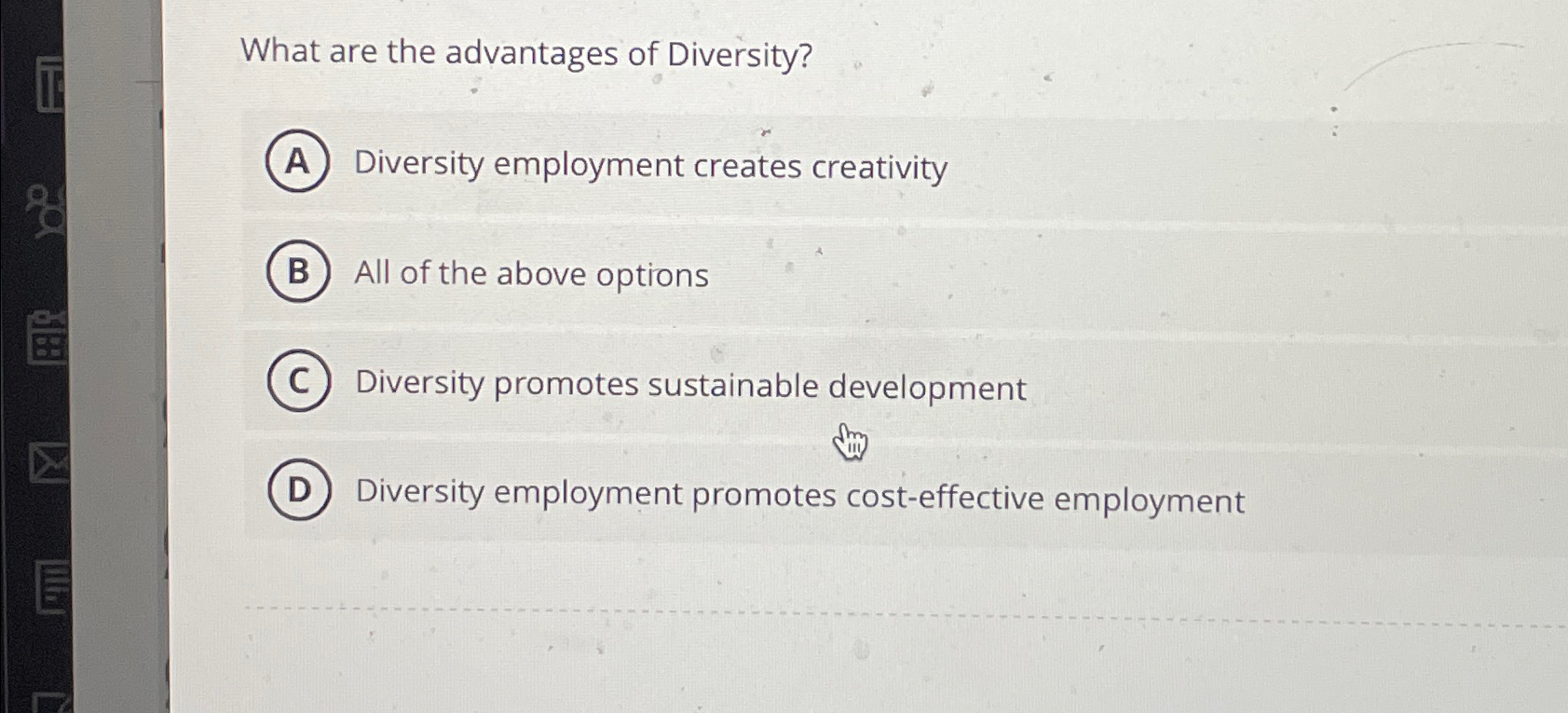 Solved What are the advantages of Diversity?Diversity | Chegg.com