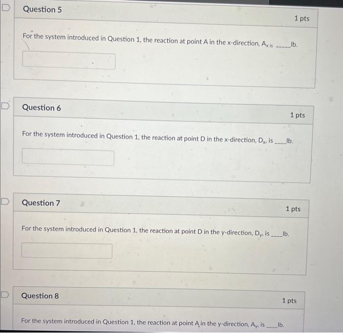 Solved First, identify the FBD of Joint A for the following | Chegg.com