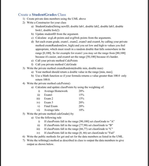 Solved D 10 Points Write A Program That Takes Two Weeds