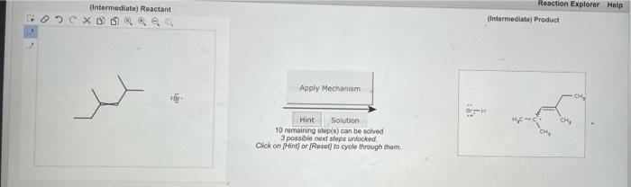 Solved (Intermediate) Reactant Reaction Explorer Help | Chegg.com