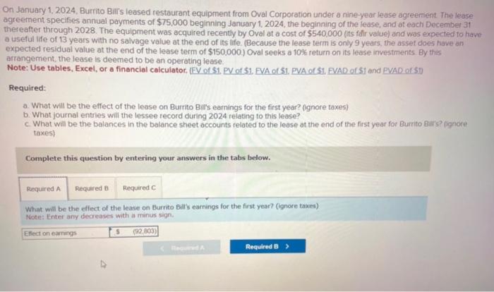 Solved I want to know how to do part C with an explination, | Chegg.com