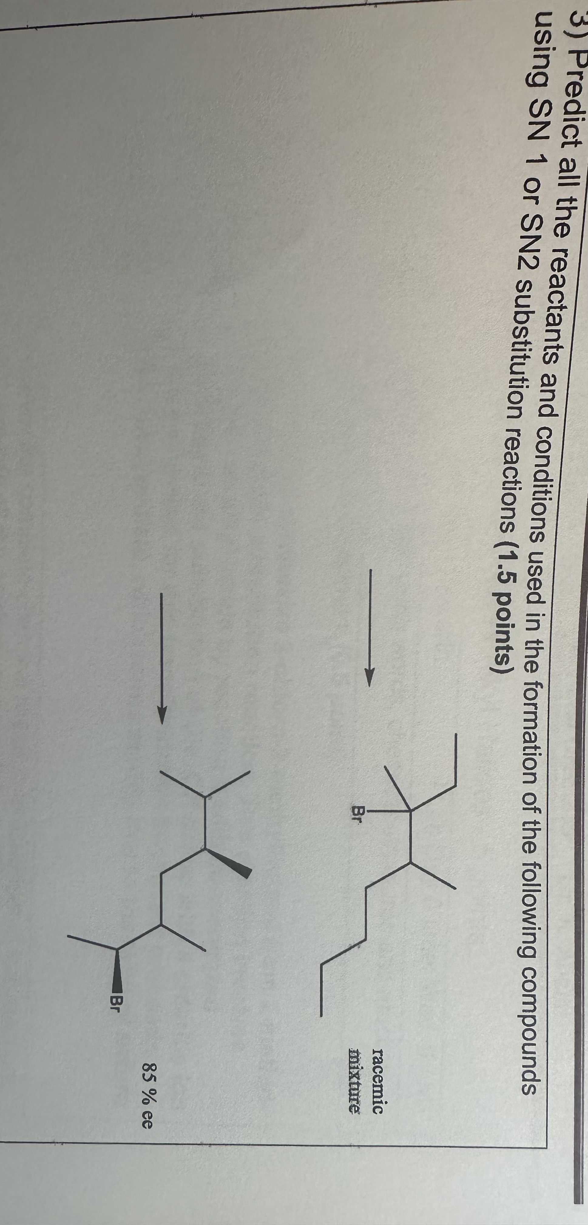 Solved Predict all the reactants and conditions used in the | Chegg.com