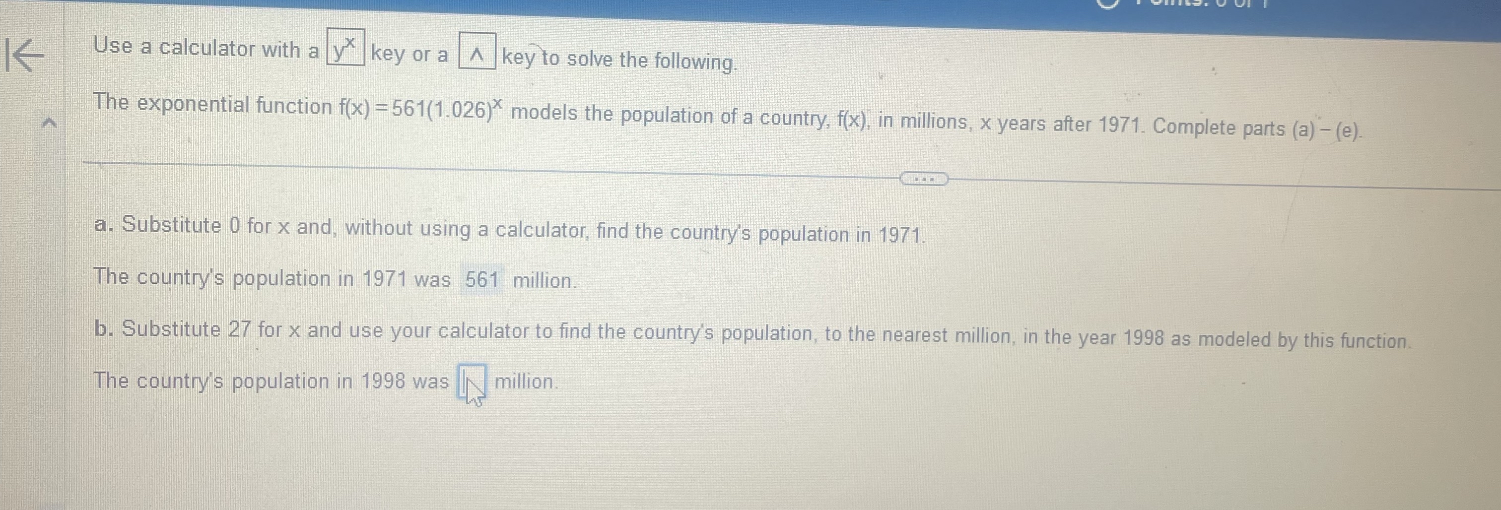 Solved Use a calculator with a ﻿key or a ??? ﻿key to | Chegg.com