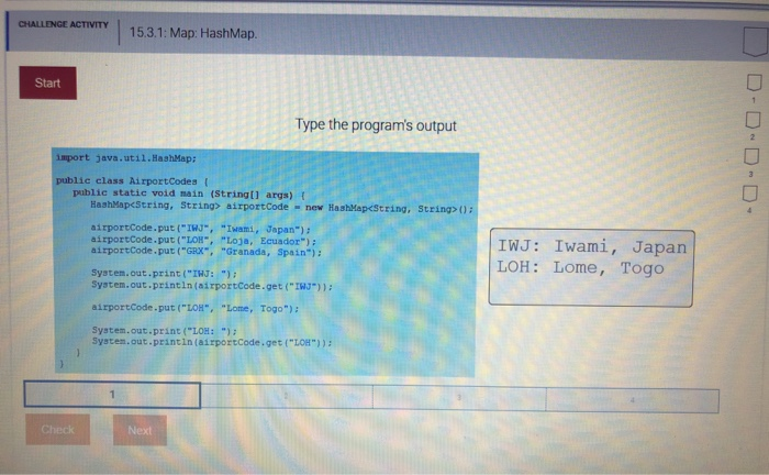 Solved Challenge Activity 1311 Exception Handling Start
