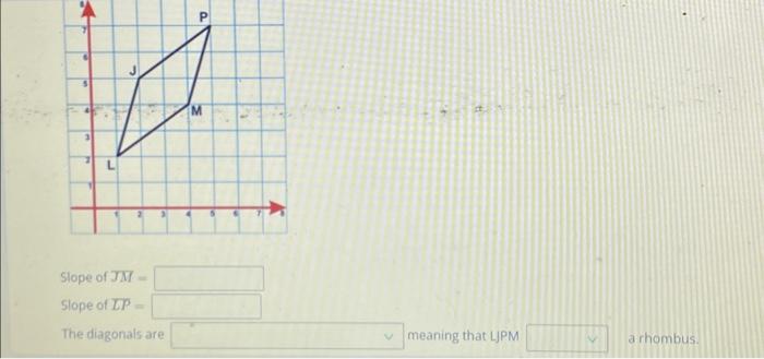 Solved determine if quadrulateral l(1,2) j(2,5) p(57 and | Chegg.com