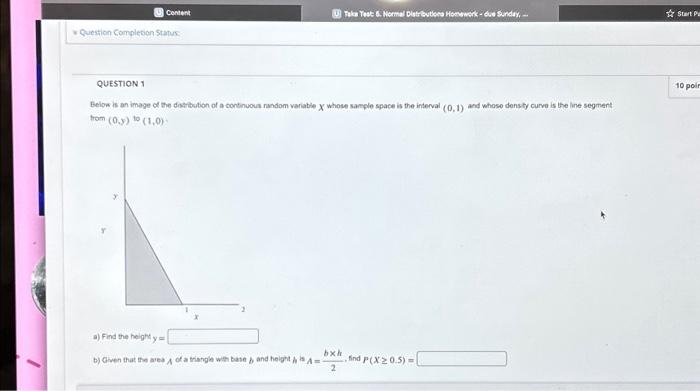 Solved Content > Question Completion Status: QUESTION 1 | Chegg.com