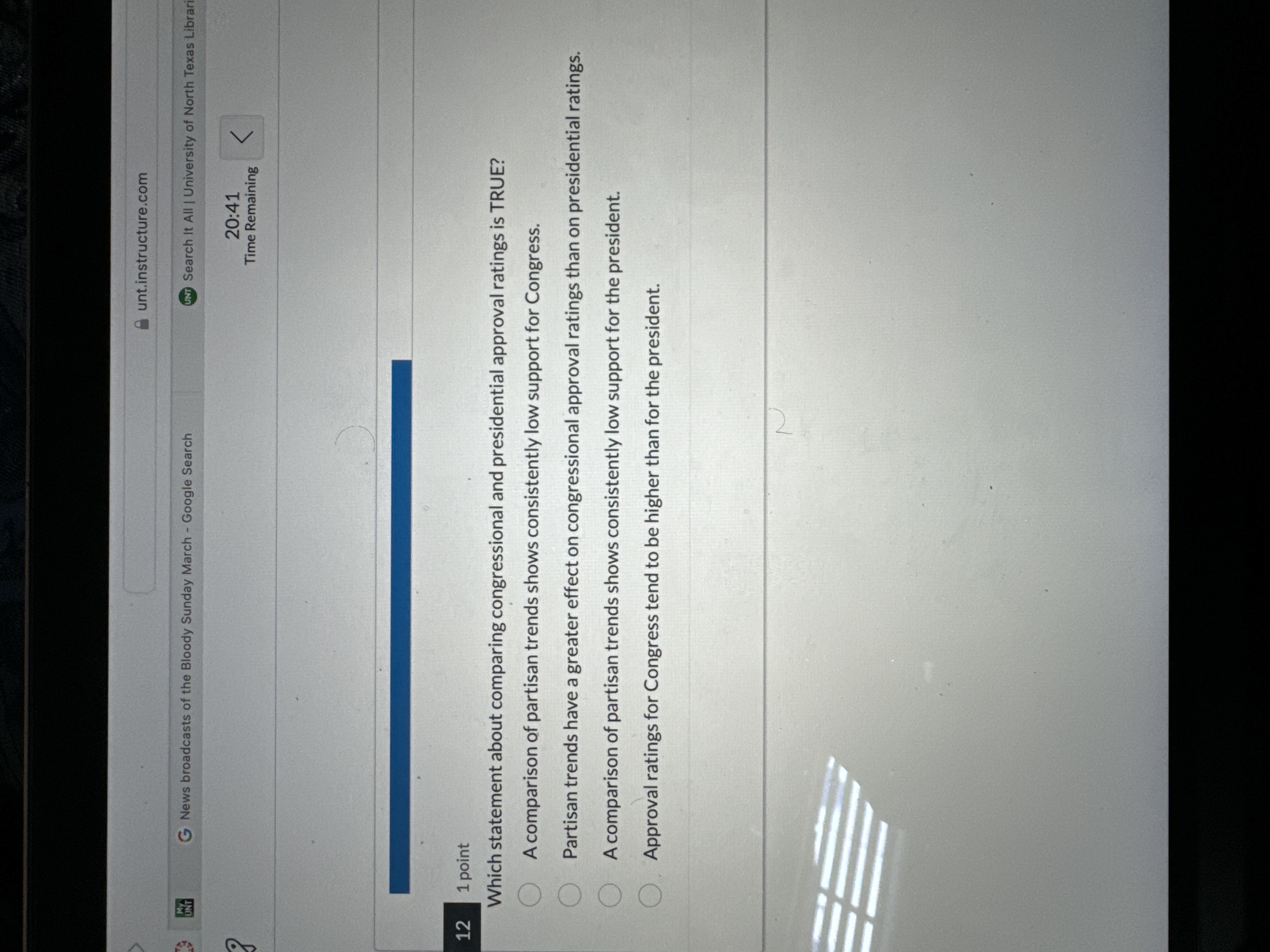 Solved 1 ﻿pointWhich statement about comparing congressional | Chegg.com