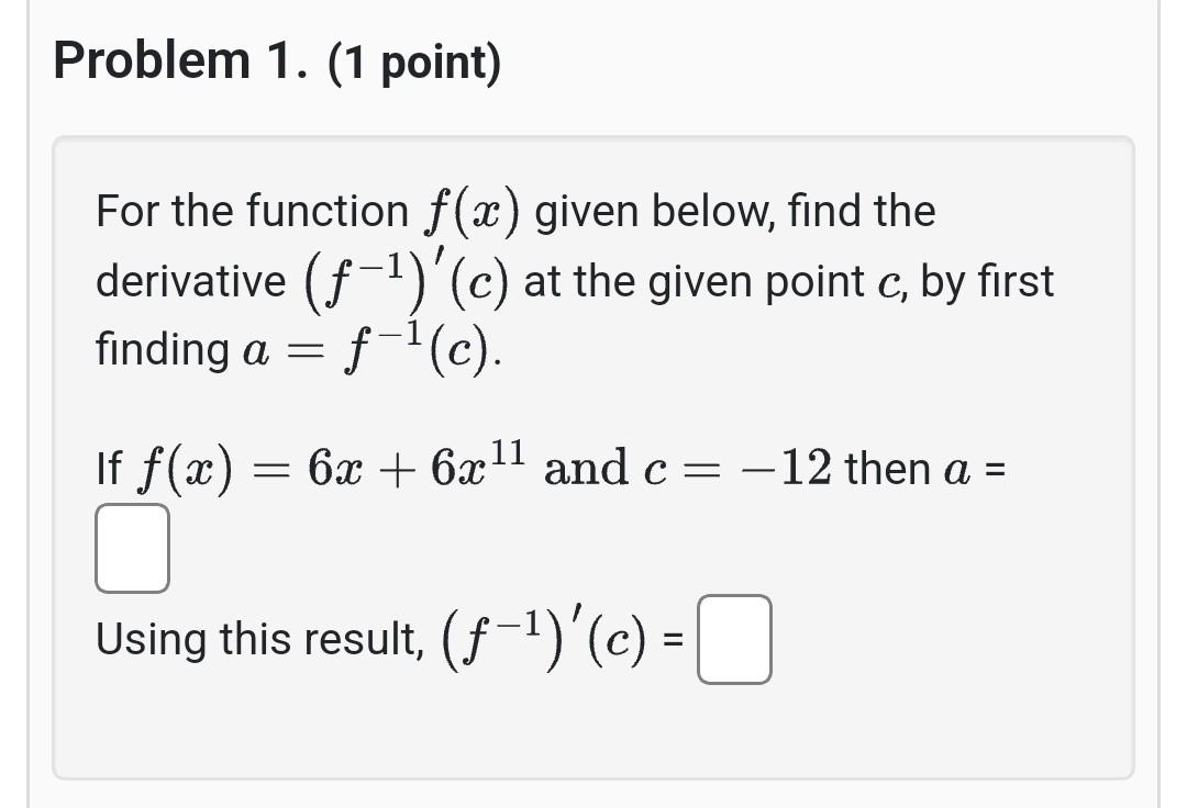Solved For the function f(x) given below, find the | Chegg.com