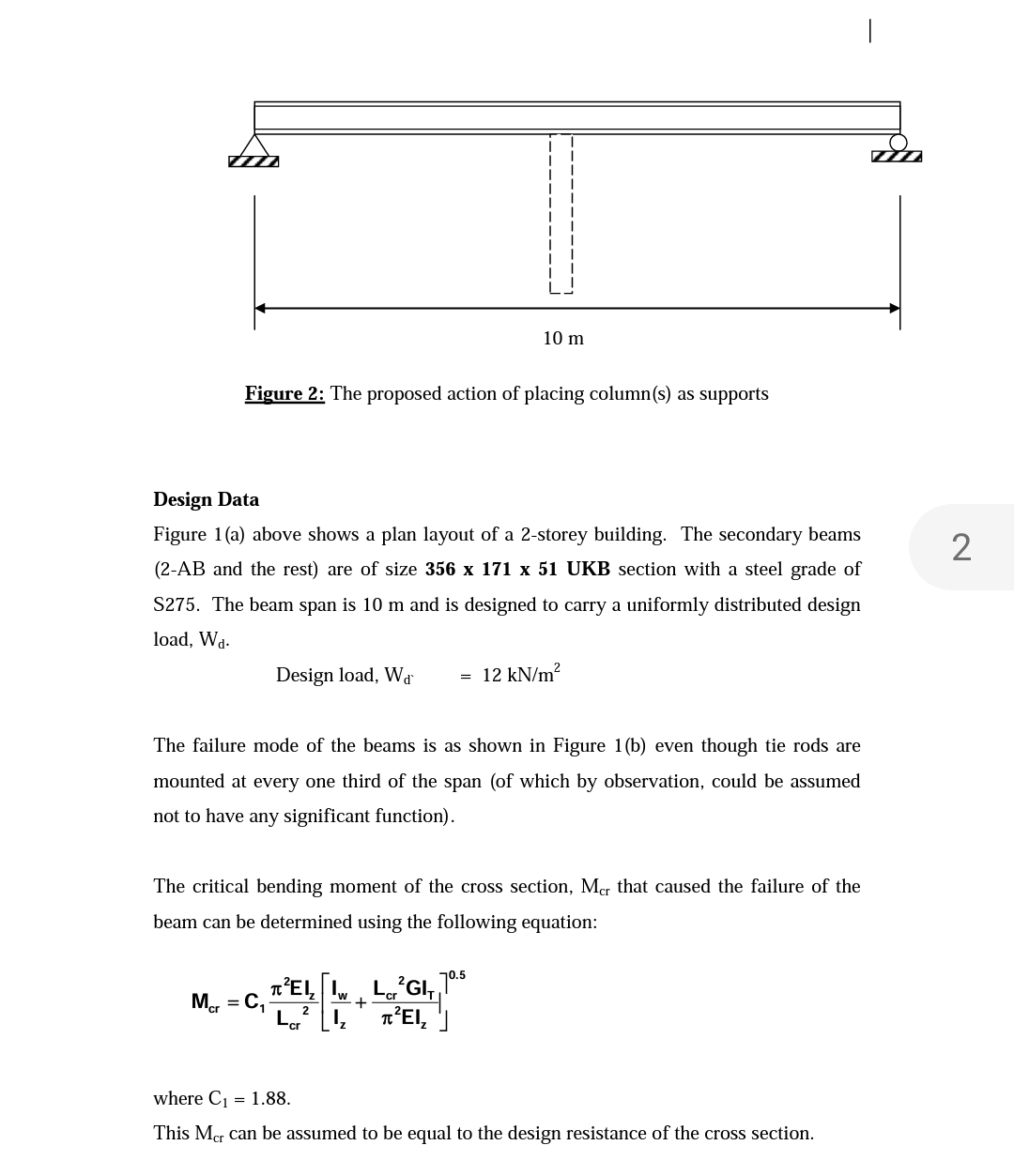 Solved Figure 2: The proposed action of placing column(s) as | Chegg.com