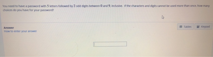 Solved You need to have a password with 5 letters followed | Chegg.com