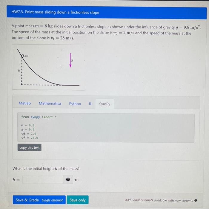 Solved A particle P of mass m=4 kg is moving in the plane | Chegg.com