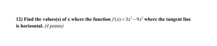 Solved Find the values(s) ﻿of x ﻿where the function | Chegg.com