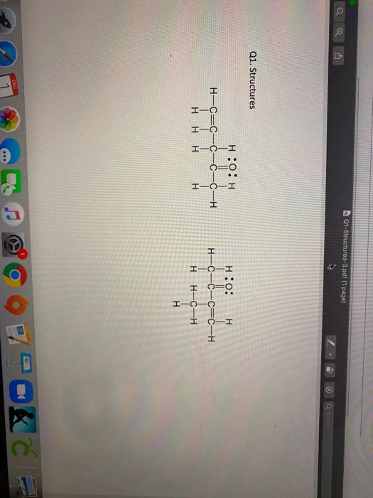 Solved 01-Structures-3.pdf (1 page) Q1. Structures HOH | Chegg.com