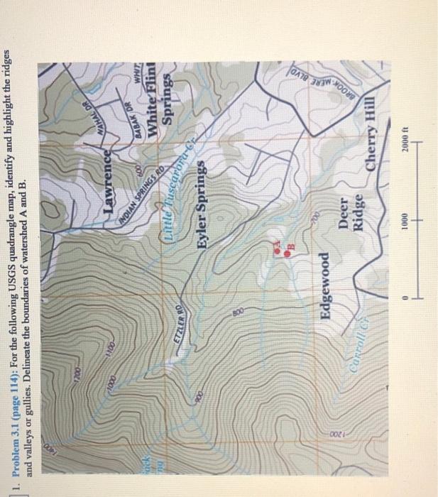 Solved 1. Problem 3.1 (page 114): For the following USGS | Chegg.com