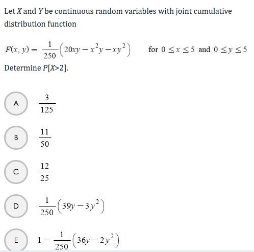 Solved Let X and Y be continuous random variables with joint | Chegg.com