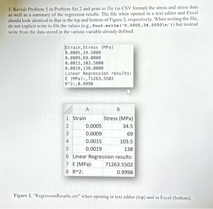 Solved 3. Revisit Problem 5 in Problem Set 2 and print to | Chegg.com