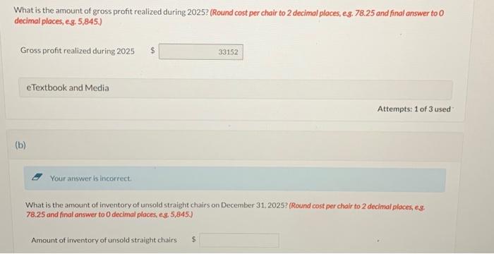 Solved During 2025, Blossom Furniture Company purchases a | Chegg.com