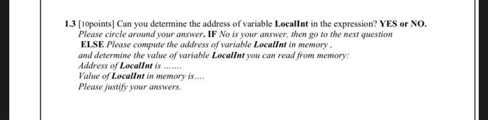Solved Question 1. A student, while debugging his program, | Chegg.com
