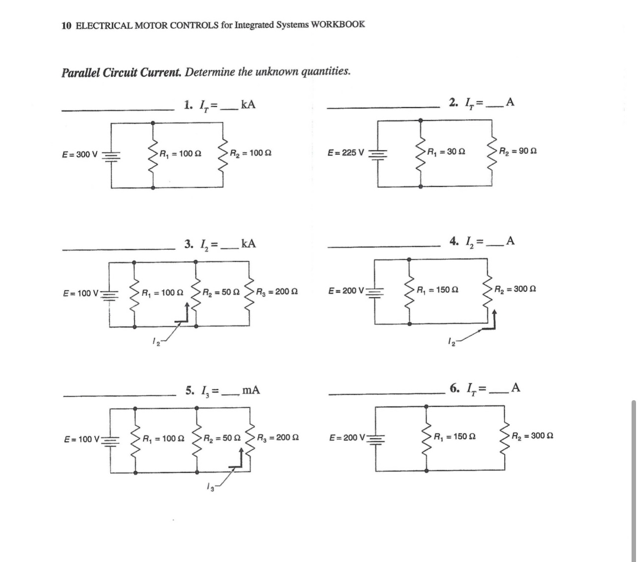 10 ﻿ELECTRICAL MOTOR CONTROLS for Integrated Systems | Chegg.com