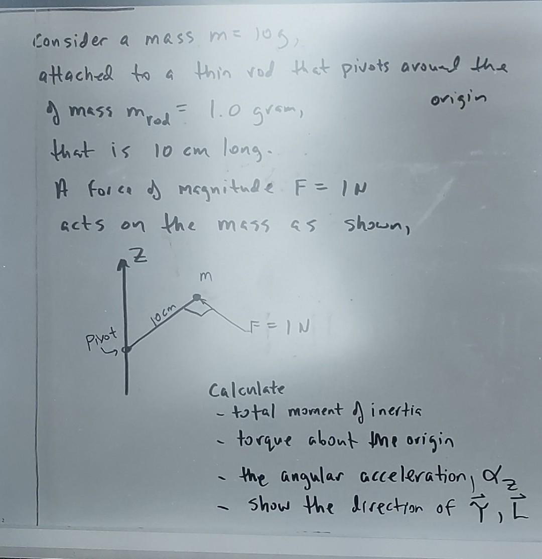 Solved π Torque =r×F Calculate the torque, π by use of the | Chegg.com