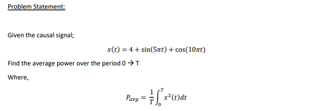 Solved Problem Statement:Given the causal | Chegg.com