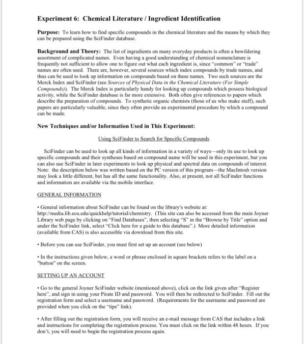 Solved Name Lah Section Write-Up Sheet for Chemical | Chegg.com