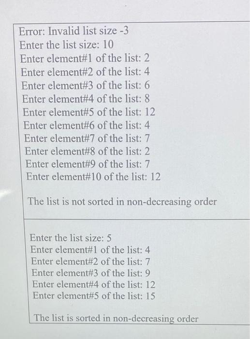 Solved 4. Write a Python3 program that prompts for and reads | Chegg.com