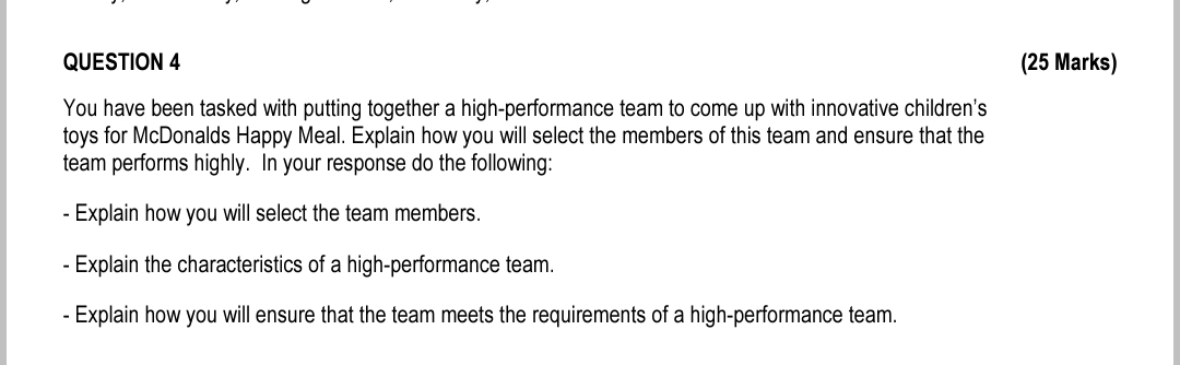 Solved QUESTION 4(25 ﻿Marks)You have been tasked with | Chegg.com