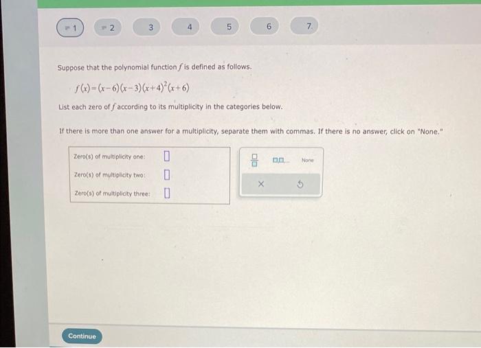 Solved Suppose that the polynomial function f is defined as | Chegg.com