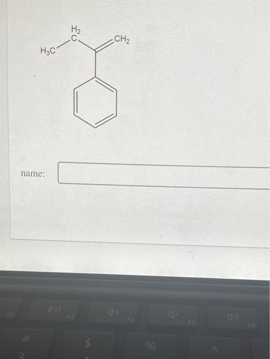 Solved Name each compound. CH2CH3 name: CI name: PILSE H2 | Chegg.com