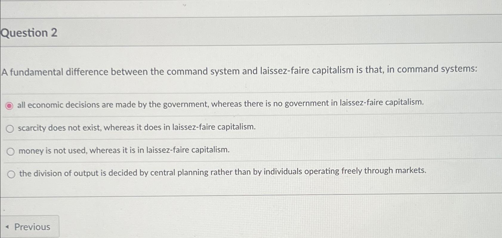 Solved Question 2A fundamental difference between the | Chegg.com